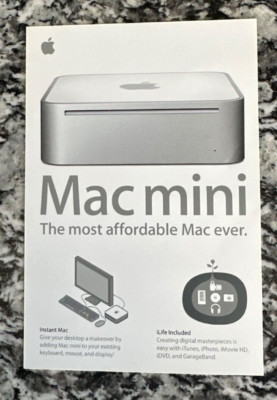 2005 Apple Macintosh Mac mini - Most affordable Mac ever "Take One ...