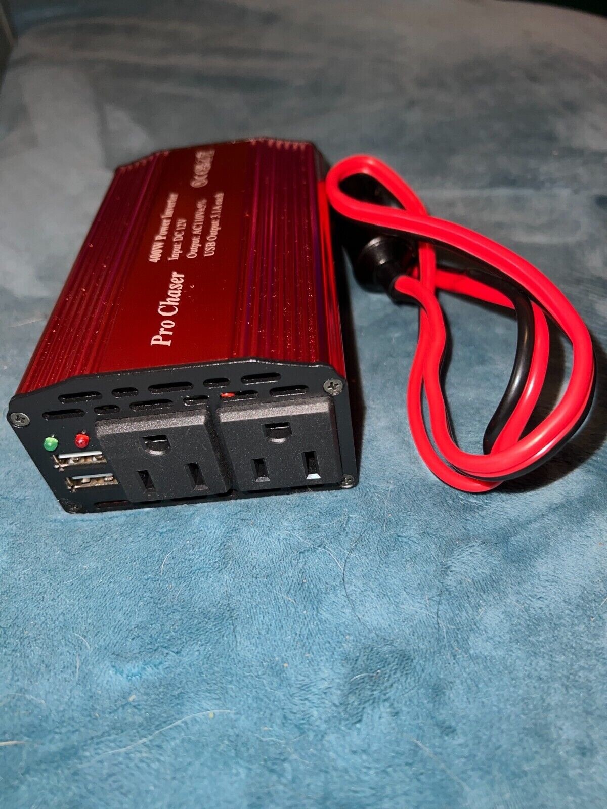 Pro Chaser 400W Power Inverters for Vehicles - DC 12v to 110v AC Car ...
