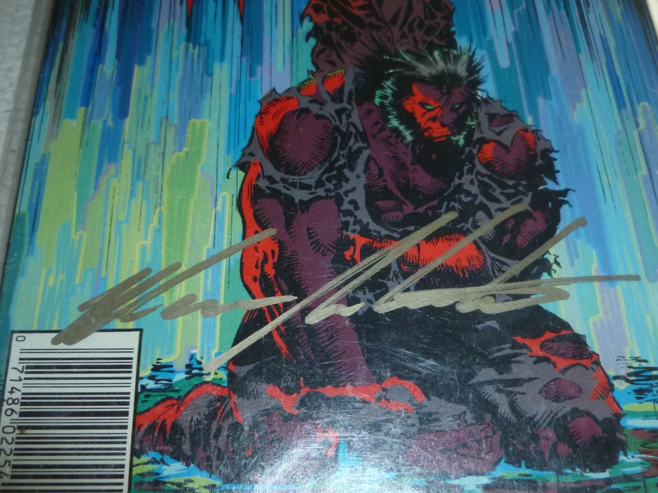 WOLVERINE COMIC SIGNED AUTOGRAPHED MARK SILVESTRI WRITER 1991 #43 ...