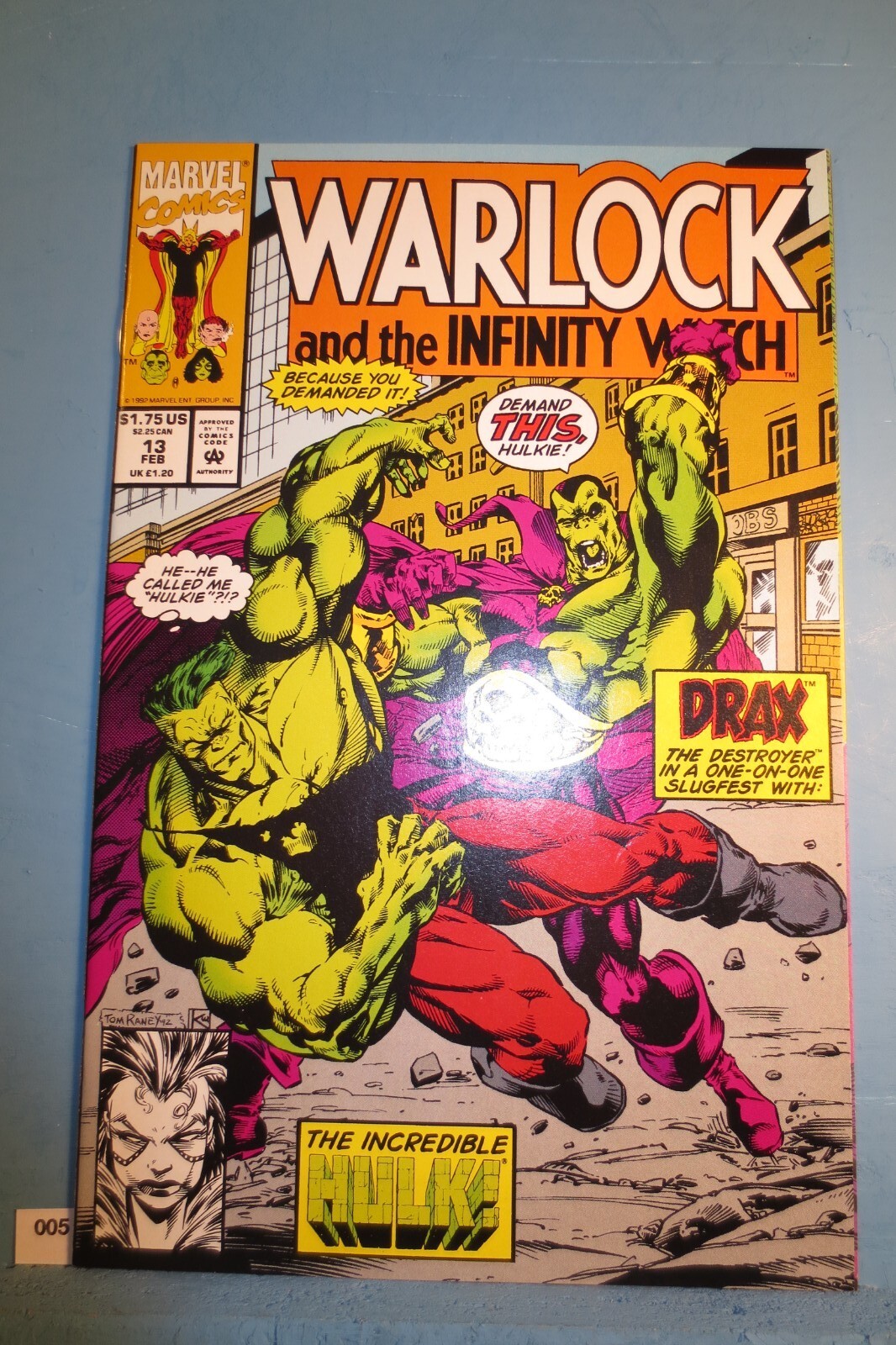 Warlock And The Infinity Watch #13 Hulk vs Drax (Marvel, 1993) | eBay