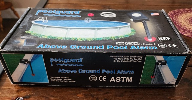 PoolGuard Above Ground Pool Alarm Model Pgrm-ag ASTM F2208 for sale ...