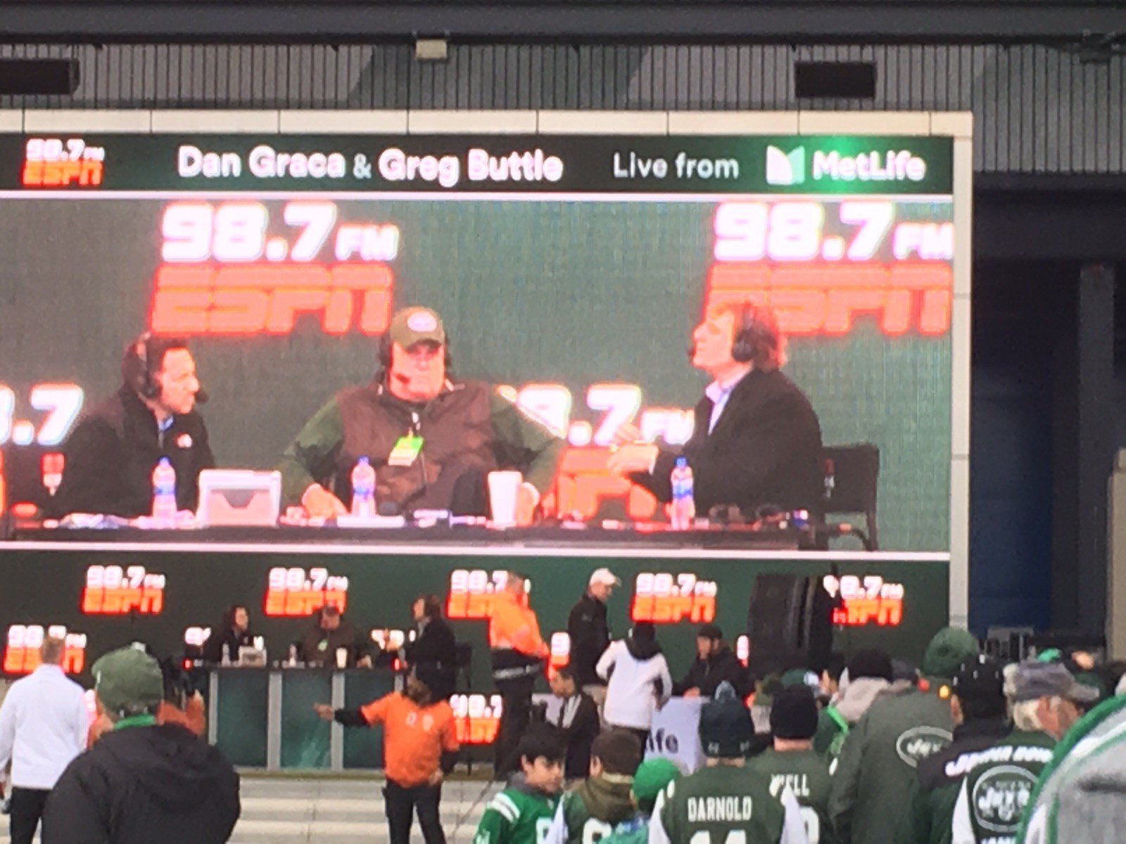 Greg Buttle LB Signed 8X10 PHOTO NY Jets NFL COA Penn State Linebacker ...