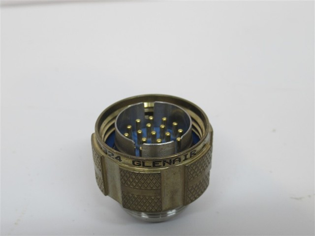 Glenair 220-06E16-19PN 06324 19 Pin Circular Connector 16 Shell Size ...