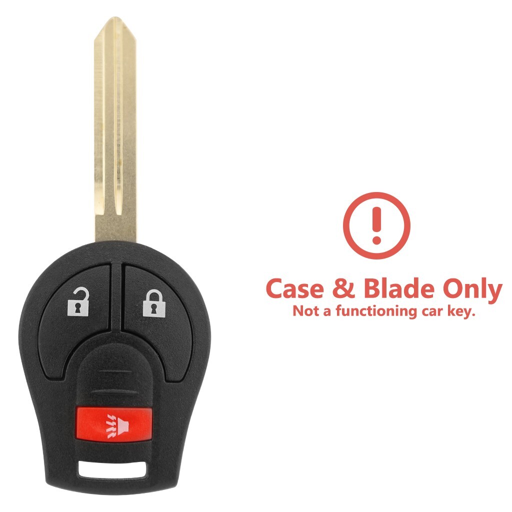 Replacement Remote car key suitable for Nissan Tiida X Trail Micra K12 ...
