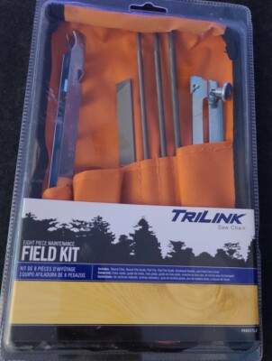 NEW Trilink Saw Chain FK001TL2 Field Maintenance Kit 8 Piece Chain Saw ...
