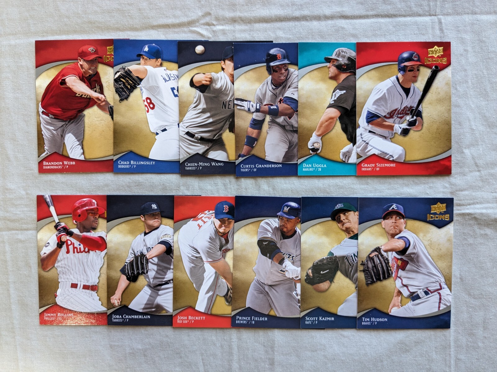 2009 Upper Deck Icons Baseball - - - Pick A Card - - - Complete a Set | eBay
