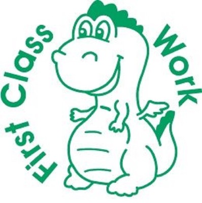 First Class Work - Self inking teacher reward xstamper stamp | eBay UK