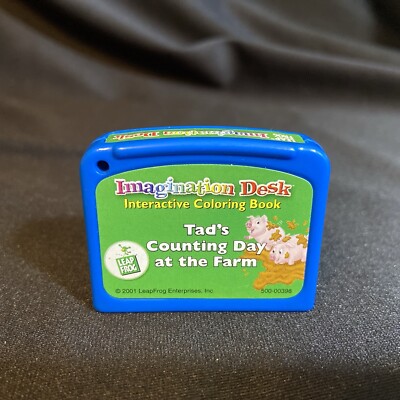 Leap Frog Imagination Desk Cartridge only Tad's Counting Day at the ...
