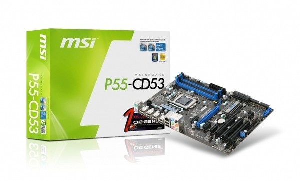 MSI P55-CD53, LGA1156 Socket, Intel Motherboard for sale online | eBay
