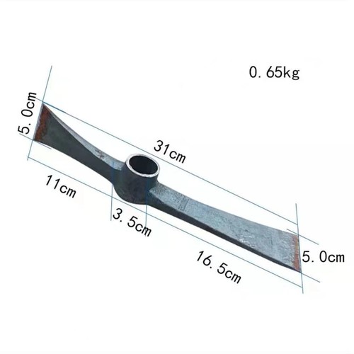 Replacement Pick Axe Head Garden Mattock Mini Small Weeding Planting ...