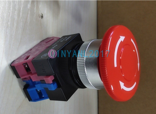 1PCS NEW AVW411R 22mm emergency stop button | eBay