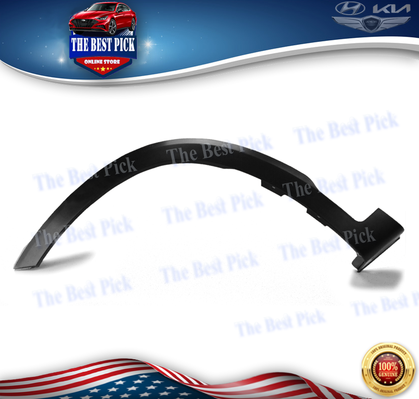 Genuine Hyundai OE Garnish Assy-Fndr Side Lh 87711-S8200 for sale ...