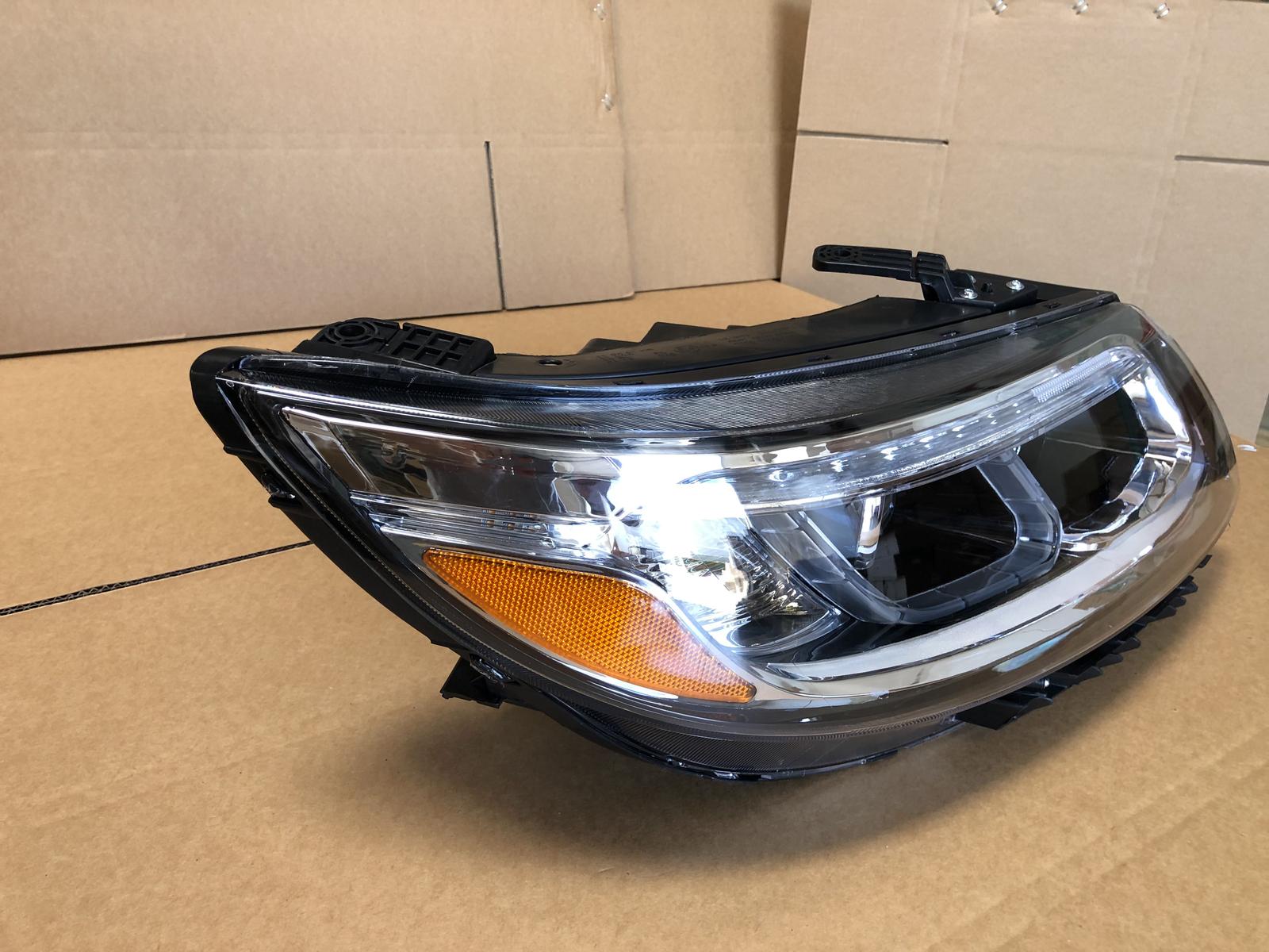 LED DRL Projector Headlight for 2014 2015 Kia Sorento EX SX 921021U600 ...
