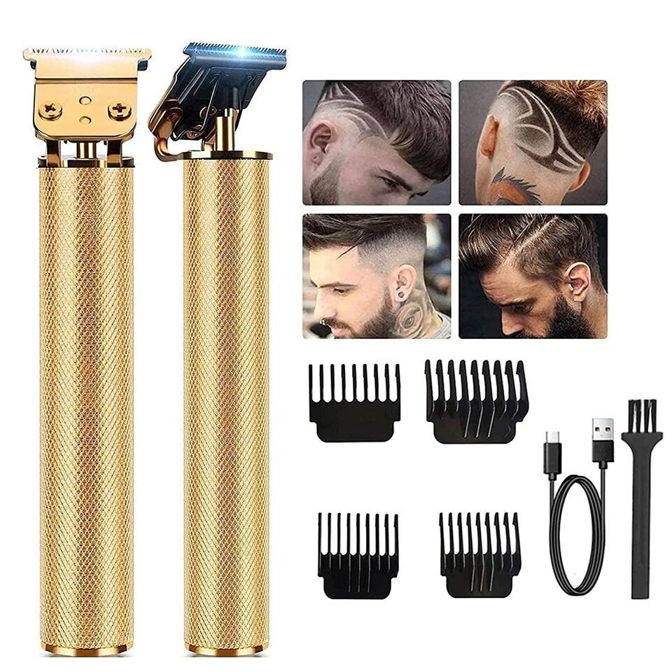 Professional Trimmer Hair Clippers Cutting Beard Cordless Barber ...
