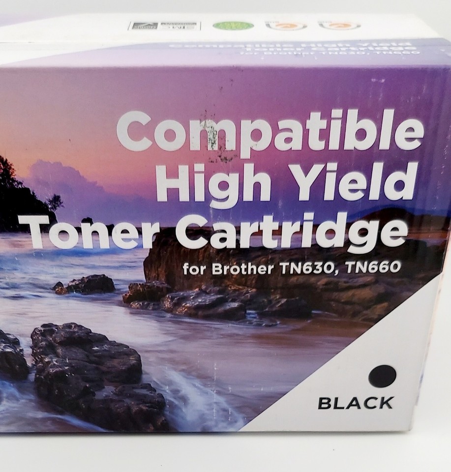 10Pack BROTHER TN630, TN660 Compatible High Yield Toner Cartridge BLACK ...