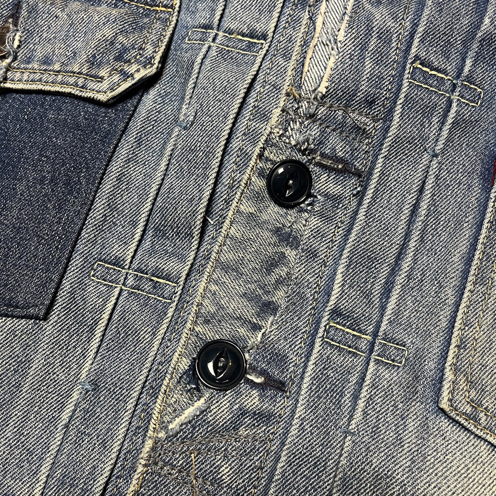Vintage Levis Type 2 Denim Trucker Jacket Thrashed Re… - Gem
