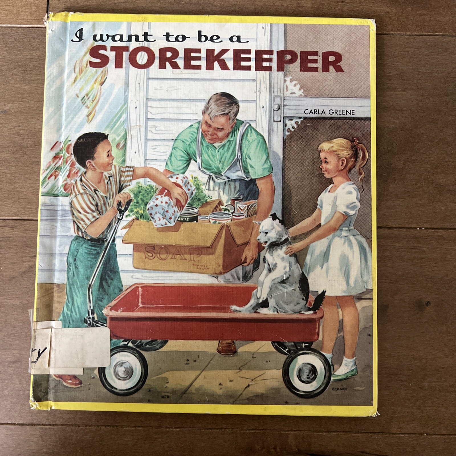 1958 vintage I Want To Be A Storekeeper children’s Book by Carla Greene ...