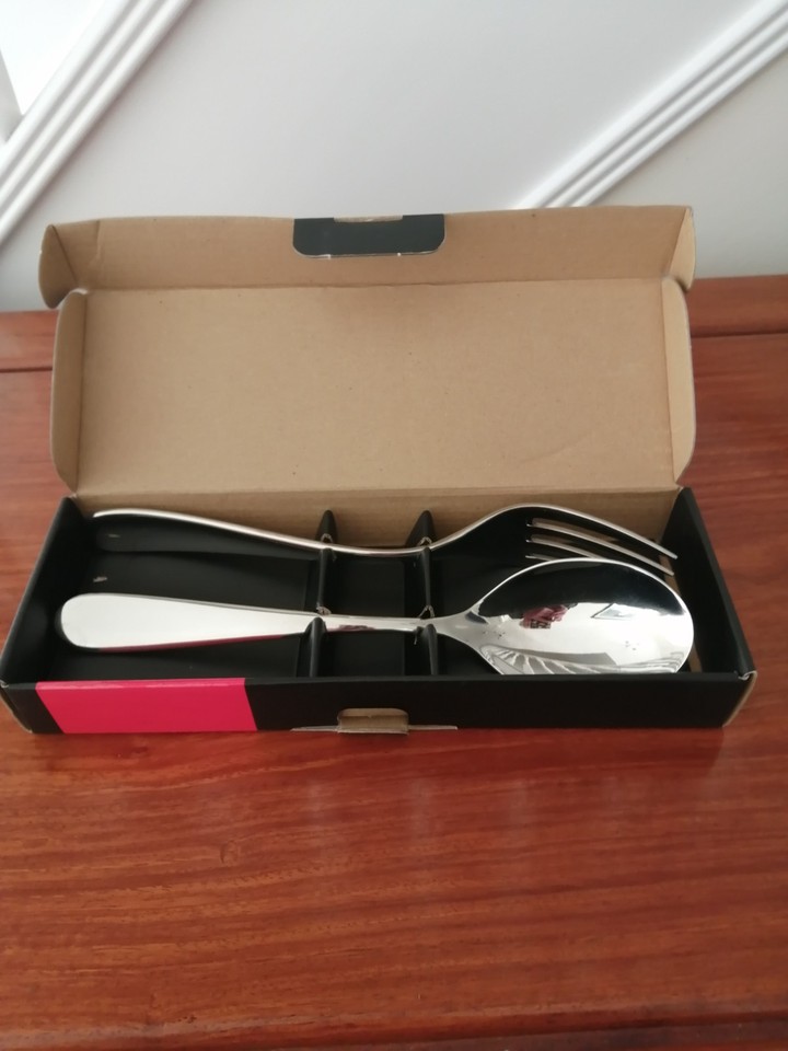 Alessi Nuovo Milano 2-piece Serving Set | eBay UK