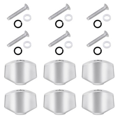 6PCS Guitar Tuning Pegs Acoustic Guitar Metal Small Square Shape ...