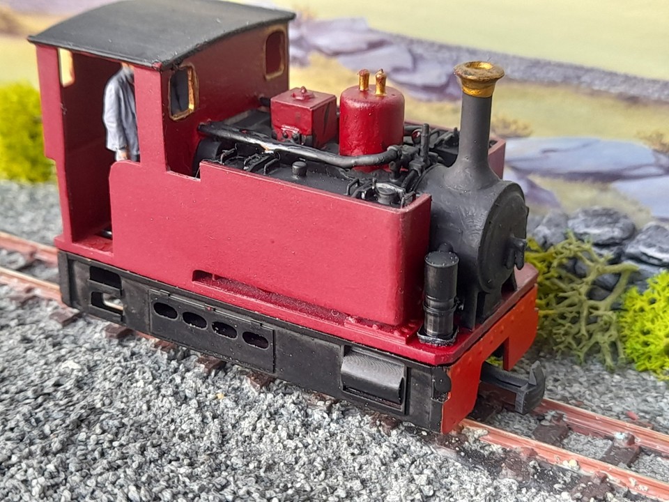 OO9/009 Tom Rolt Barclay Steam Loco On Brand New Kato chassis 11-109 ...