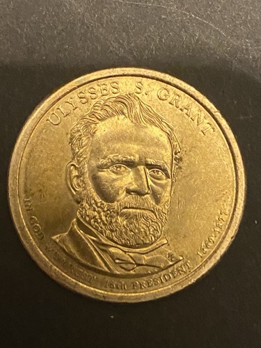 Rare Ulysses S Grant Dollar Coin 1869-1877 18th President Error Upside ...