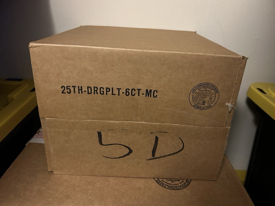 Pokemon 25th Anniversary Celebrations Dragapult Prime Collection Box ...