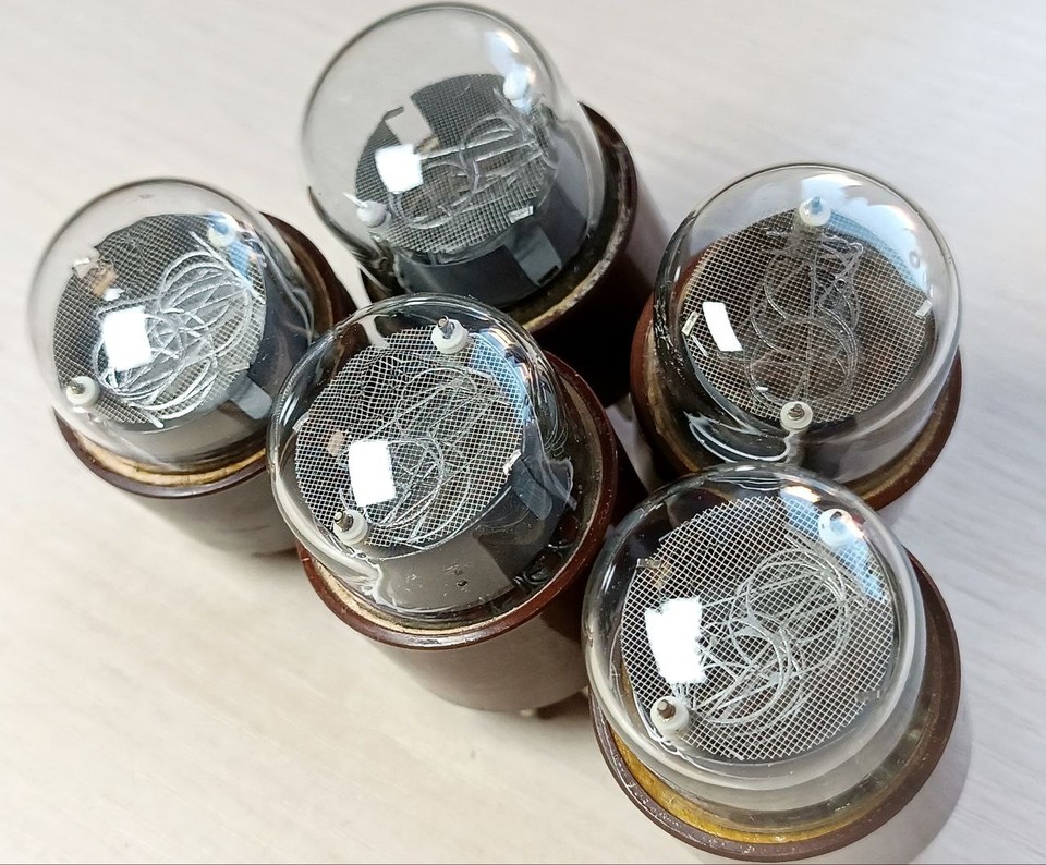 1pcs IN-1 Nixie Tube Classic correct 5 Clock indicator small fine gride ...