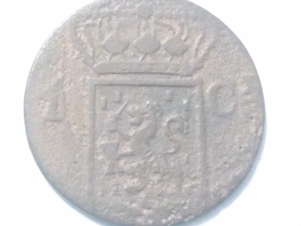 World Coin, Netherlands East Indies, 1 Duit, 1840, Circulated Condition ...