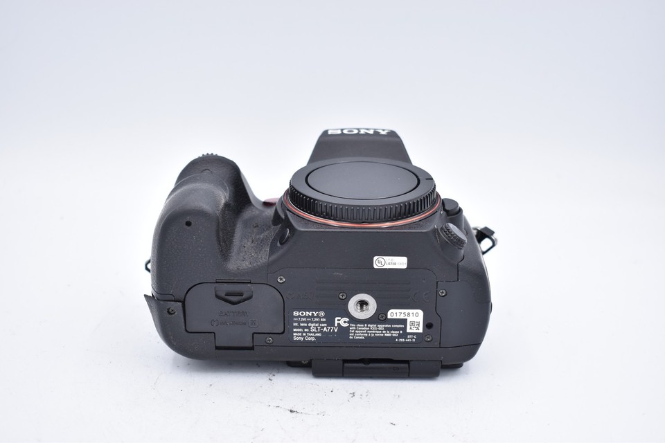 Sony Alpha SLT-a77 DSLR Camera Body, Black {24.3MP} (For Parts & Repair ...