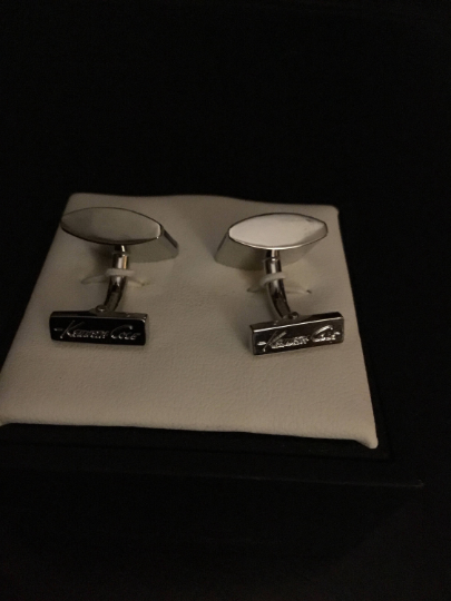 Kenneth Cole Light Blue Star Burst Cufflinks | eBay