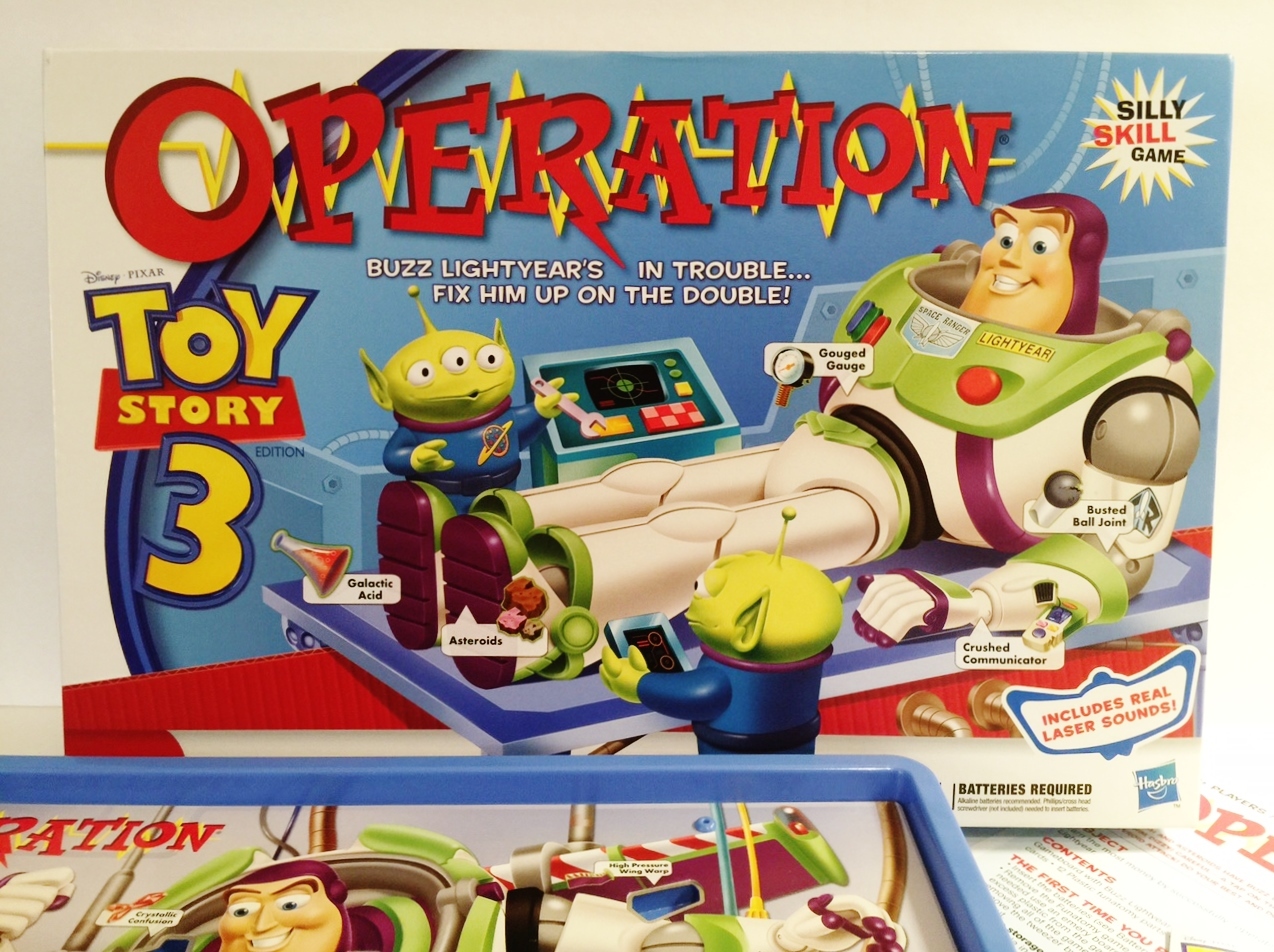 HASBRO 2009 TOY STORY 3 SILLY OPERATION SKILL GAME EXCELLENT | eBay