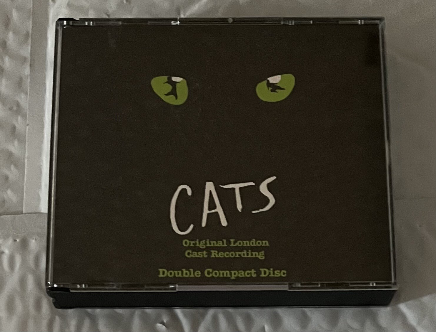 Cats Original London Cast Recording (2 CD. Geffen) Andrew Lloyd Webber ...