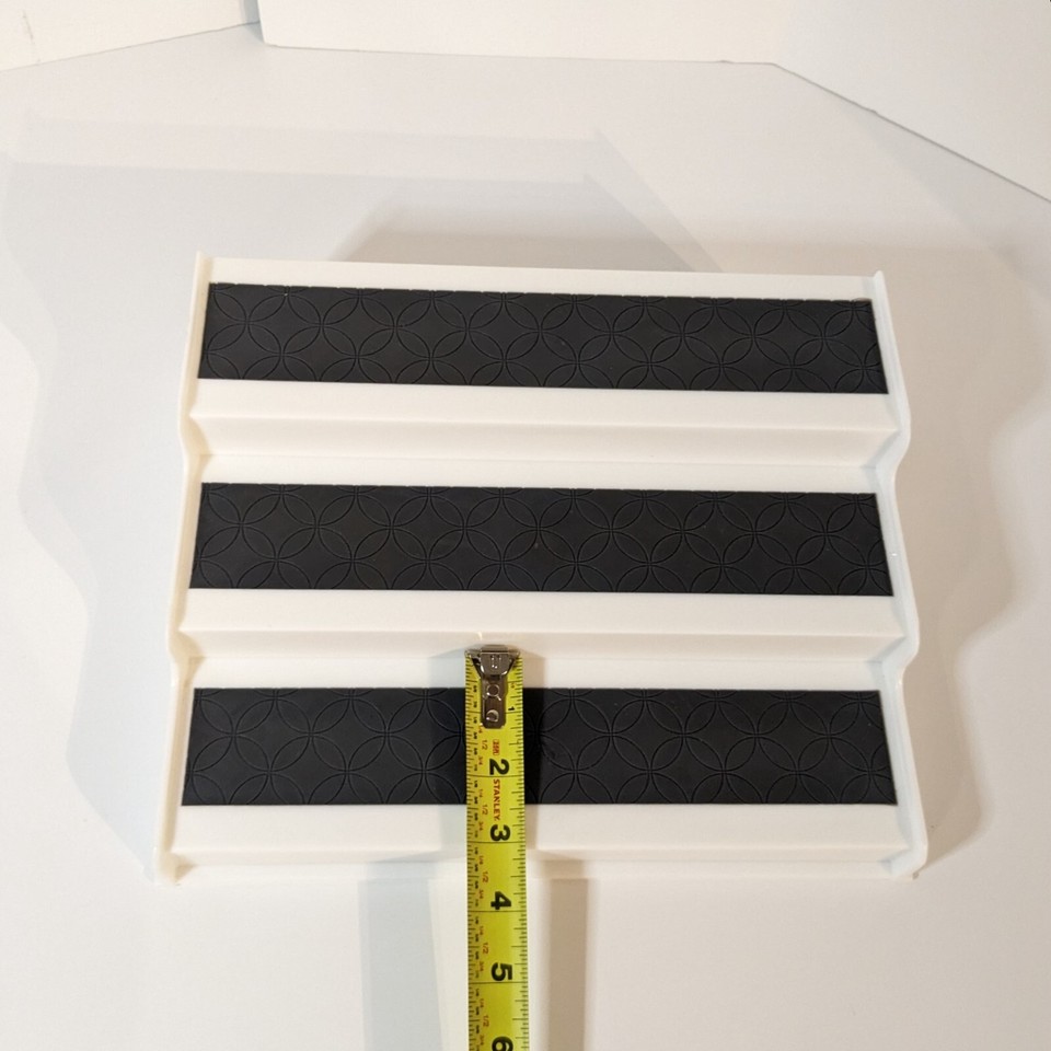 3 Tier Spice Rack Step Shelf Organizer Display Kitchen Cabinet ...