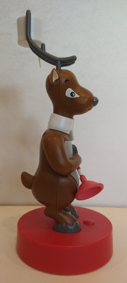 Hallmark Deer John Talking Reindeer Bathroom Decoration | eBay