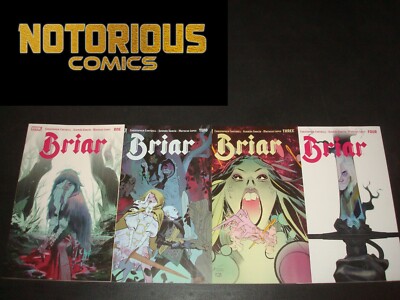 Briar 1-4 Complete Comic Lot Run Set Cantwell Boom Collection | eBay