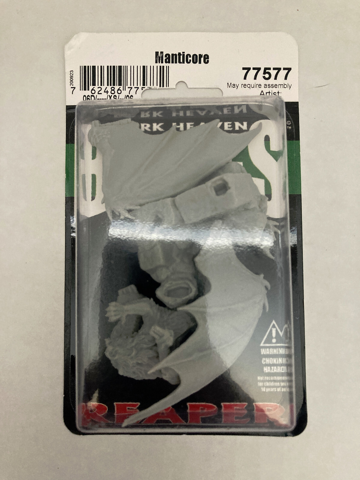 2017 Reaper Bones Lot of 2: Manticore (77577) and Rhino (77587) | eBay