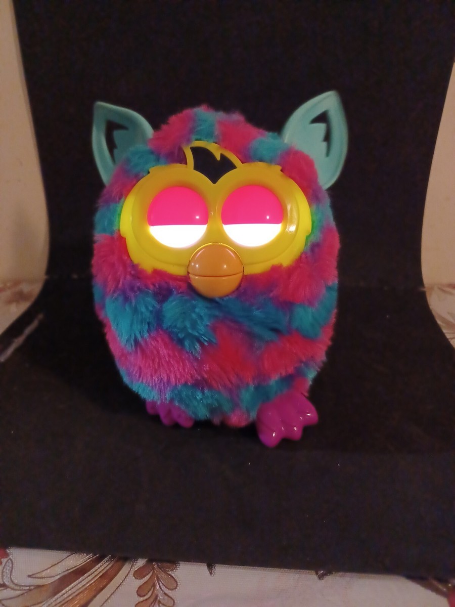 Furby Boom Colors Furby Boom 2012 Blue Pink Purple Multi Color
