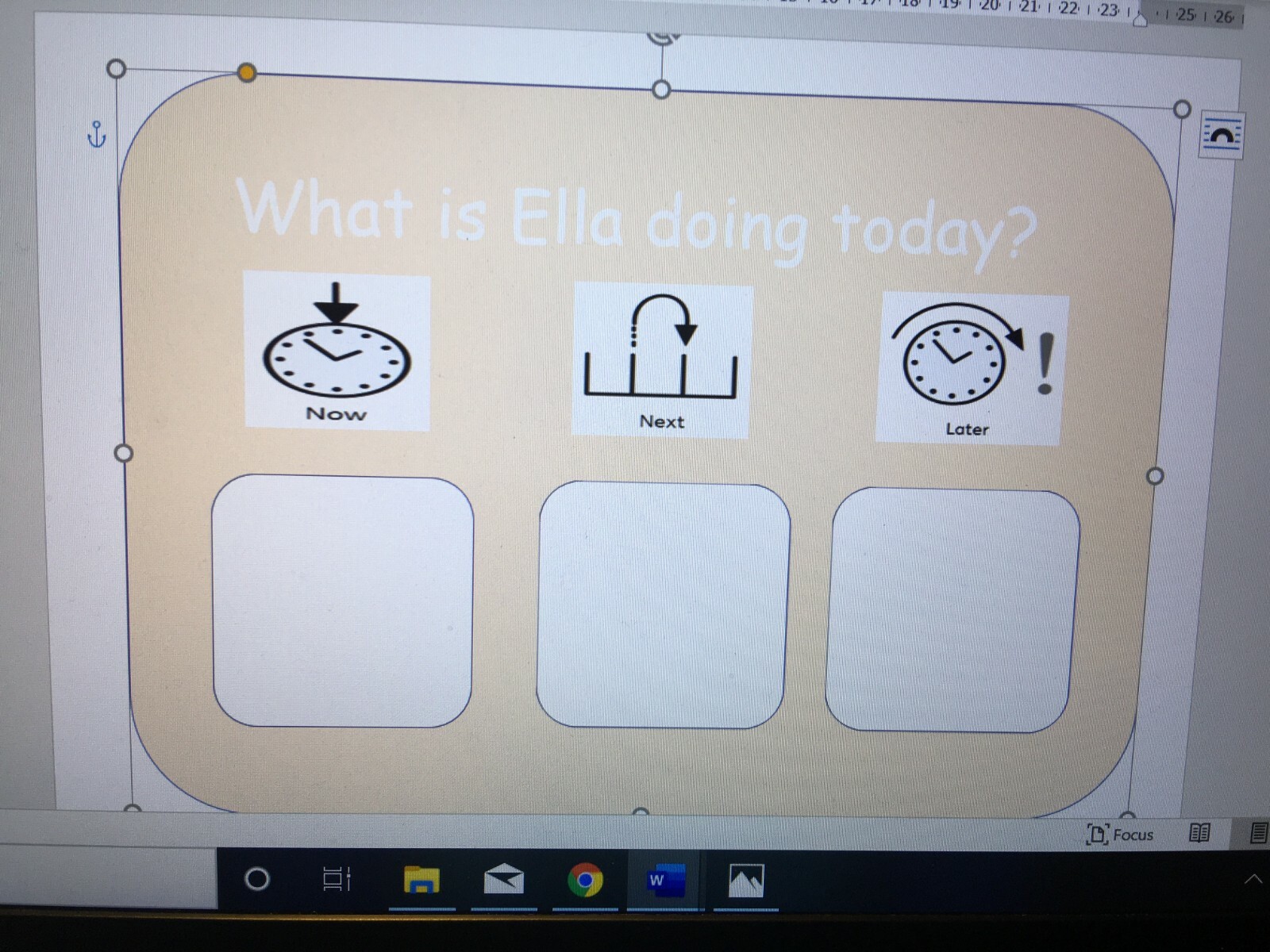 Now/Next/Later board & visuals ASD, ADHD, Autism,daily routine/visual ...