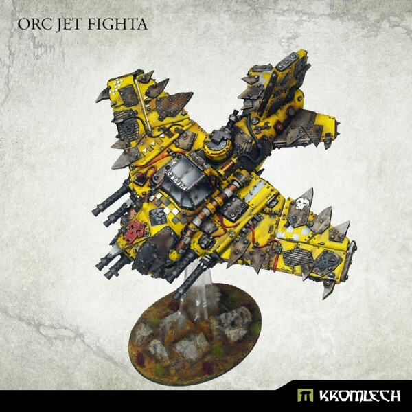 Kromlech Miniatures KRM162 28mm Resin Orc Jet Fighta for sale online | eBay