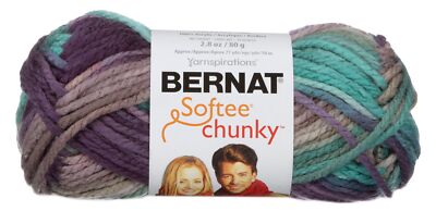 Spinrite Bernat Softee Chunky Ombre Knitting Yarn-Shadow, Set Of 3 | eBay