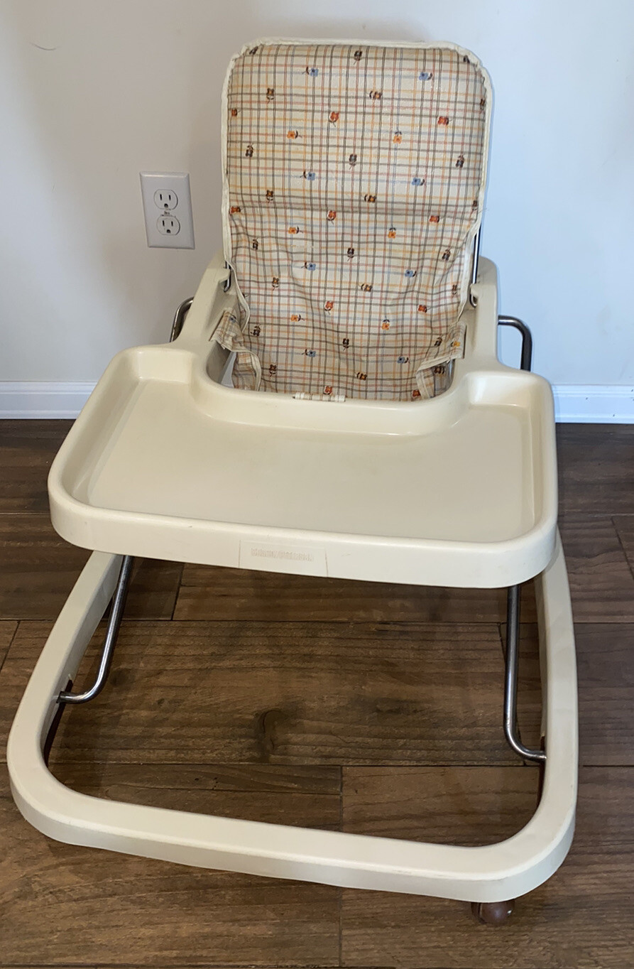Vintage Baby Walker Cosco Peterson Vinyl Seat Folds Down Unisex Movie ...
