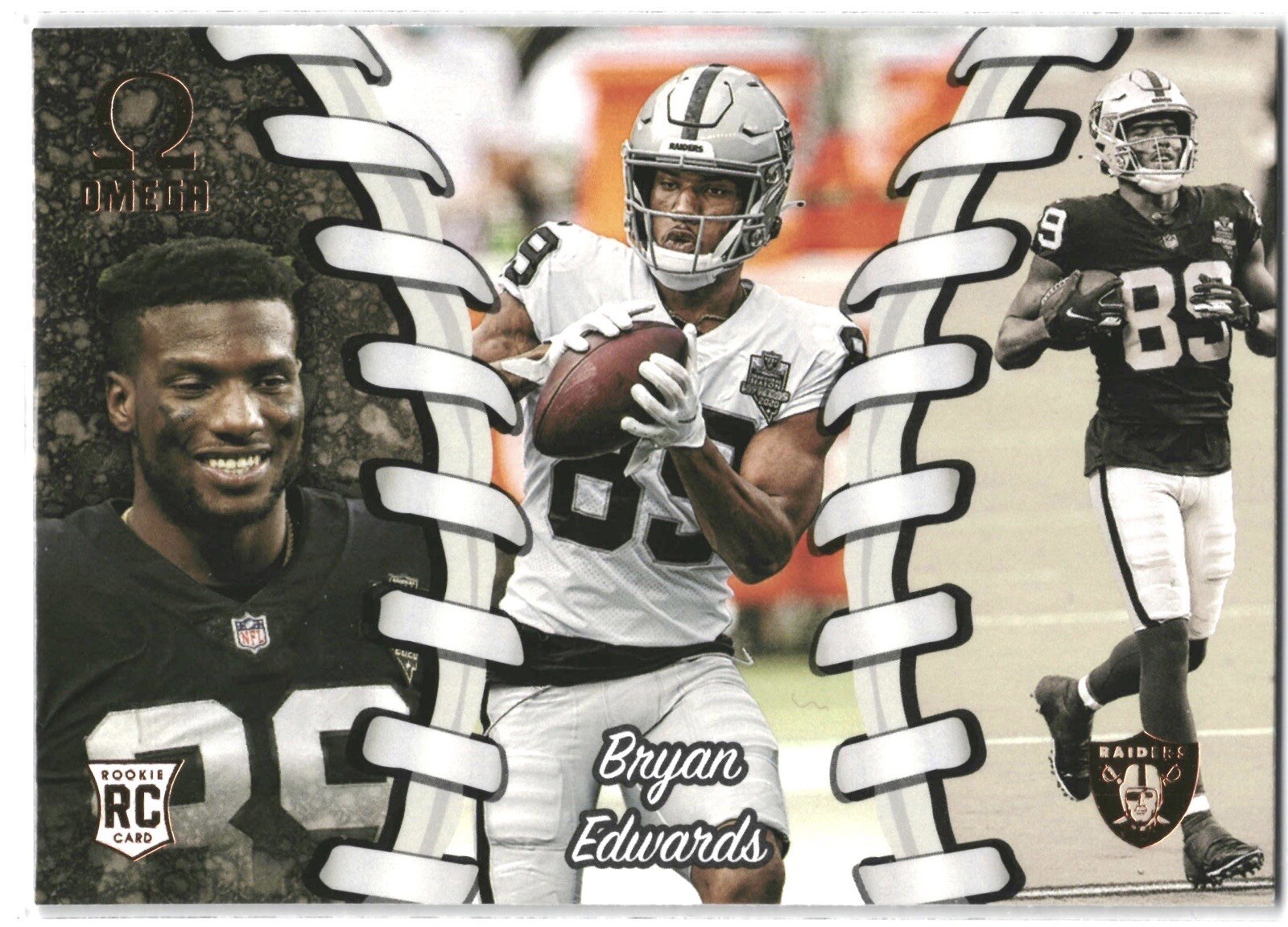 2020 Panini Chronicles Omega Bryan Edwards Rookie Las Vegas Raiders #O-33 | eBay