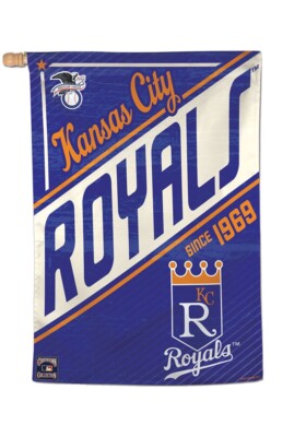 New! Kansas City Royals 28x40 Cooperstown Banner By Wincraft | eBay