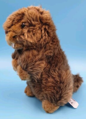 Biber stehend Leosco Uni-Toys 17 cm Stofftier Kuscheltier Plüschtier ...