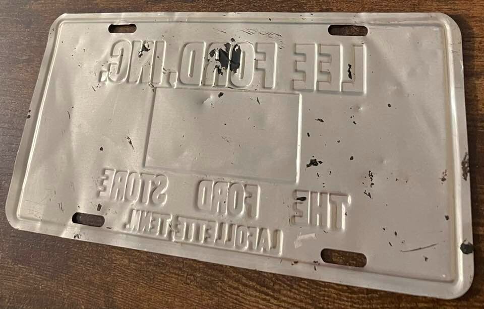 Lee Ford Dealership Booster License Plate The Ford Store Lafayette ...