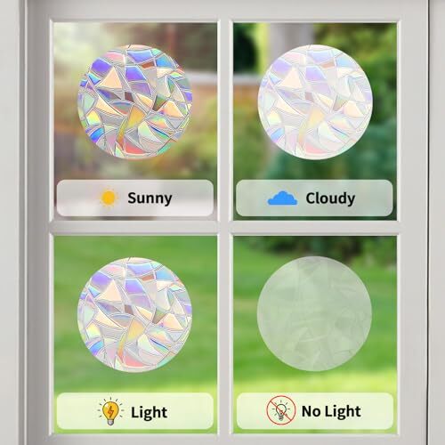 Window Decals for Birds Strikes, DELLAN 35 Anti-Collision Bird ...