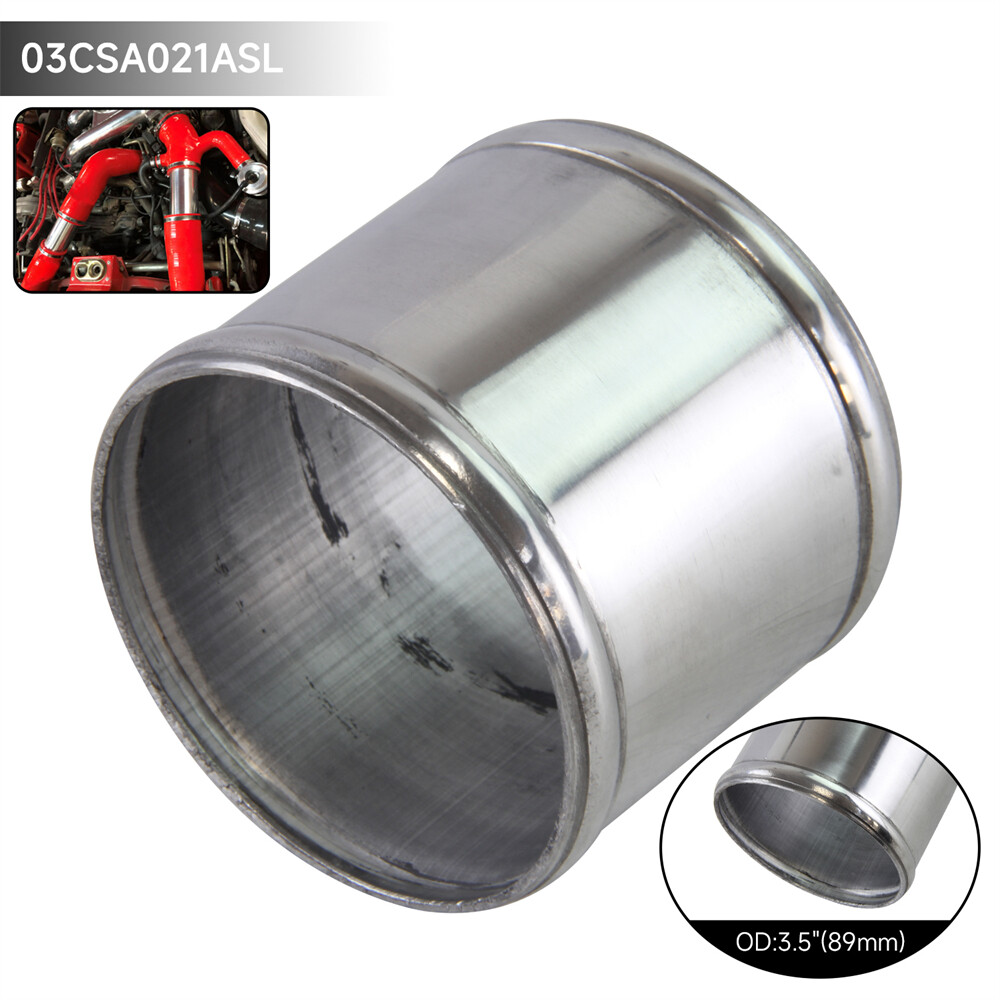 Aluminum Hose Adapter Tube Joiner Pipe Coupler Connector 89mm 3.5" Inch ...
