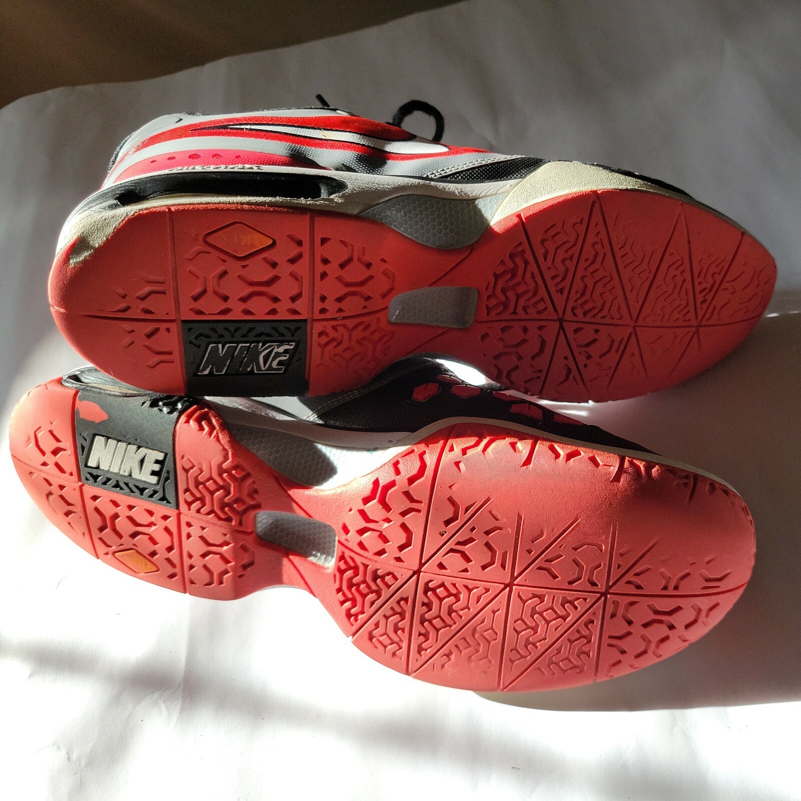 Nike Nadal Air Max Courtballistec 4.3 487986-010 Red/Black Mens Size 11 ...