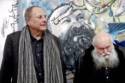 Hermann Nitsch Autograph cosigned Attersee Large Photo 12 x 8 CoA | eBay