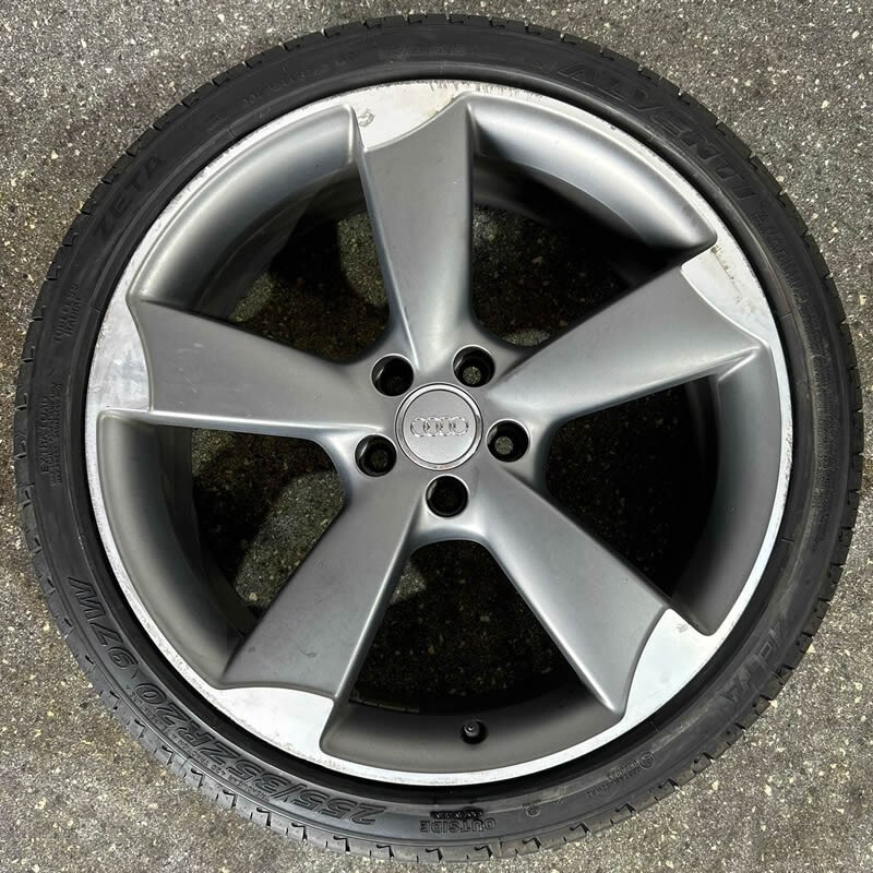 20" GENUINE AUDI ROTOR A5 A6 ALLOY WHEELS & TYRES 4G0601025 | eBay UK